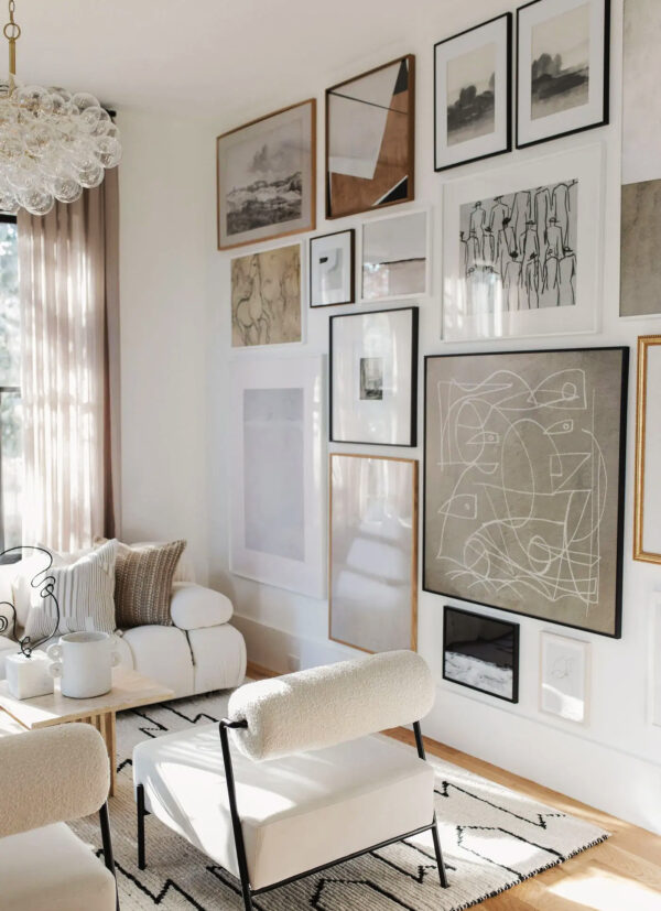 13 Gallery Wall Ideas With Tips for Room Layouts