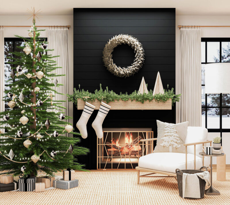 25 Modern Christmas Decorating Ideas for 2024